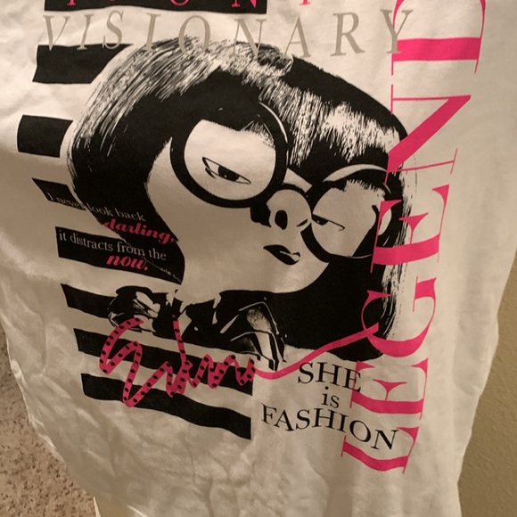 Disney | Tops | Womans Disney Parks The Incredibles Edna Iconic Legend ...
